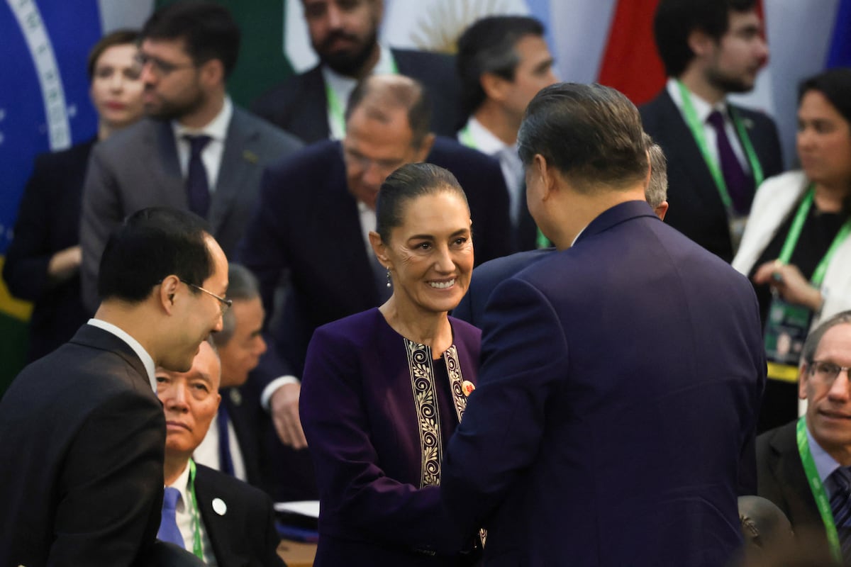 At G20 summit, Mexico’s Sheinbaum defends allocating 1% of global ...