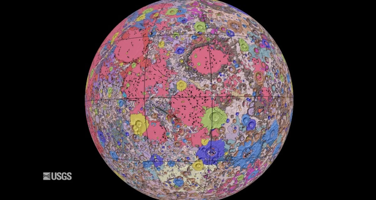 O mapa mais detalhado para explorar a Lua | Ciência | EL PAÍS Brasil