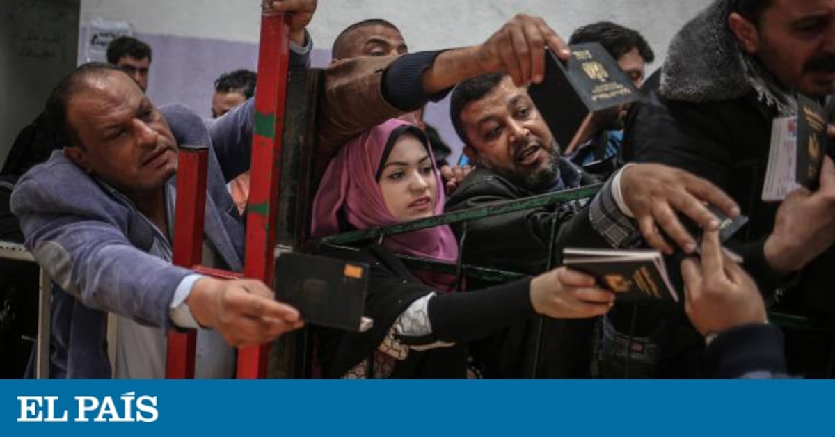 Fuga desesperada de una franja de Gaza apenas habitable | Internacional ...