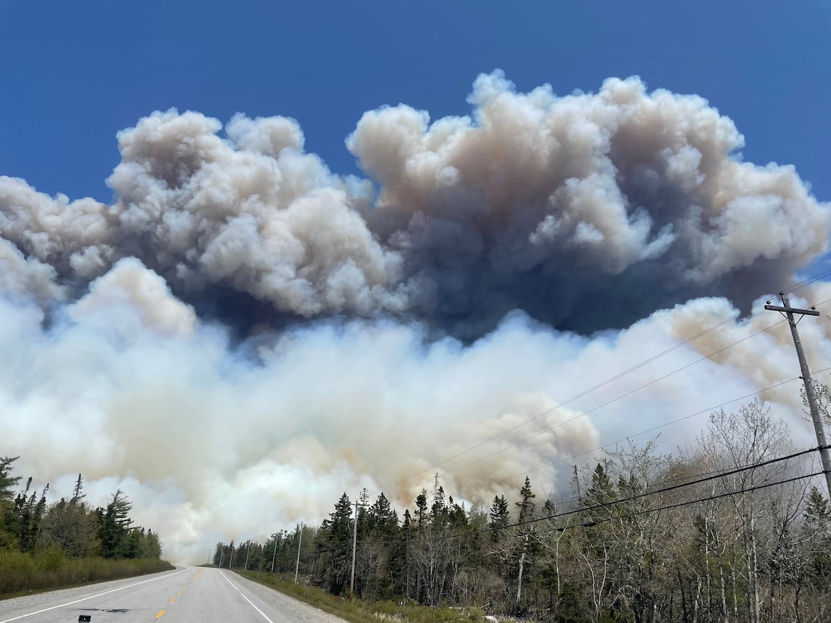 Wildfire on Canada’s Atlantic coast forces evacuation of 16,000 people ...