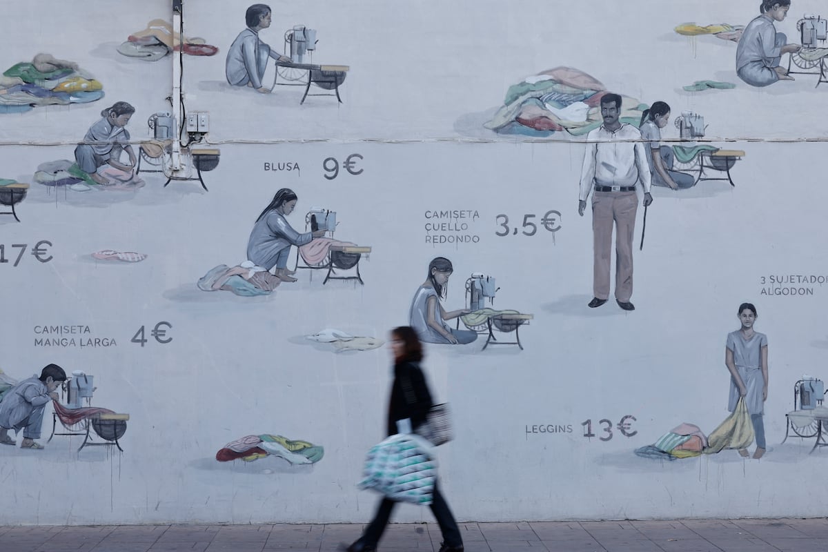 Salvar en Valencia el mural de Escif contra la explotación infantil ...