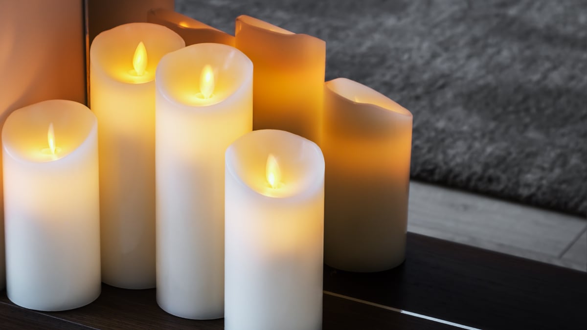Velas led con efecto llama: las más decorativas para cada rincón ...