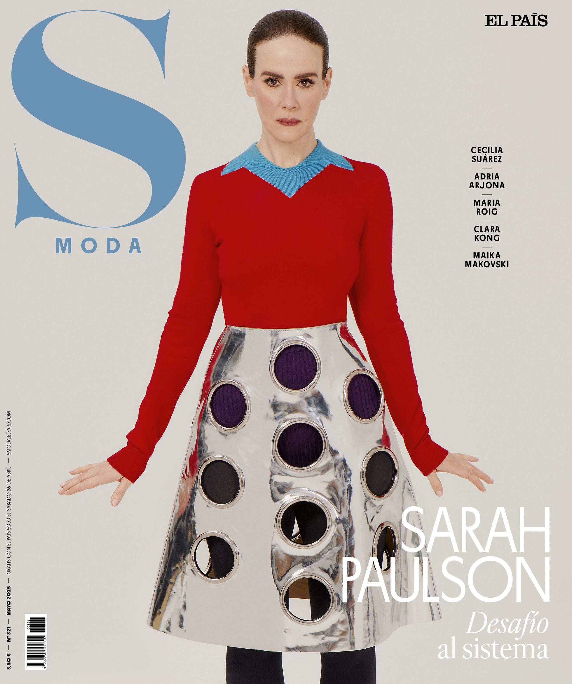 Nuevo número de ‘S Moda’: Sarah Paulson desafiando al sistema | Moda ...