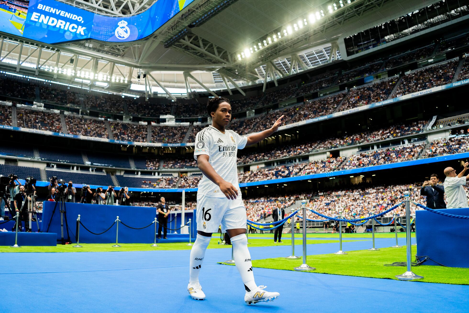 Endrick es presentado como nuevo jugador del Real Madrid: “Desde niño ...