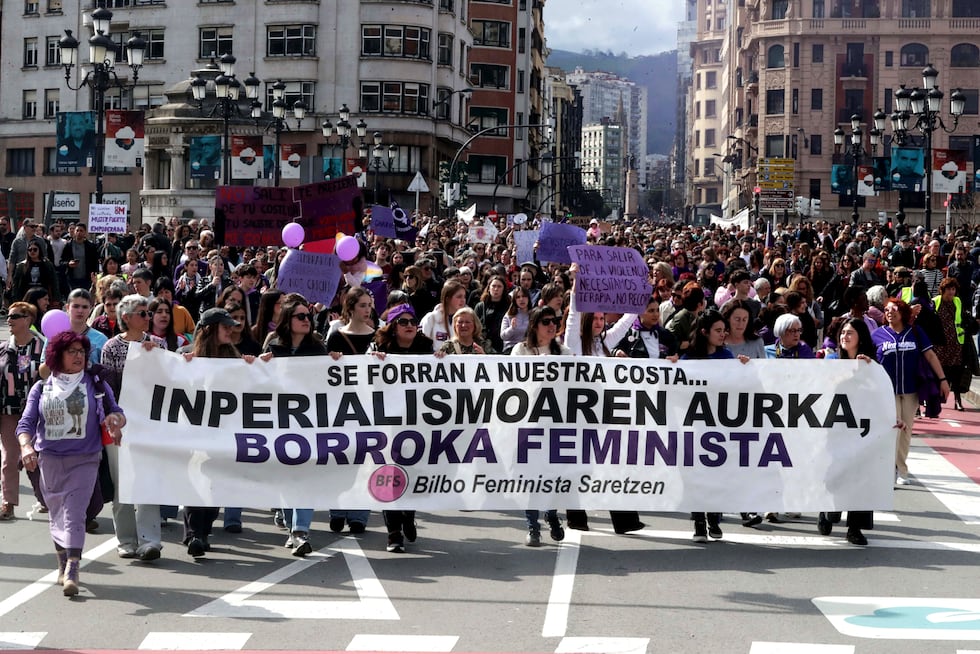 8M en España: las manifestaciones del Día de la Mujer, en imágenes ...