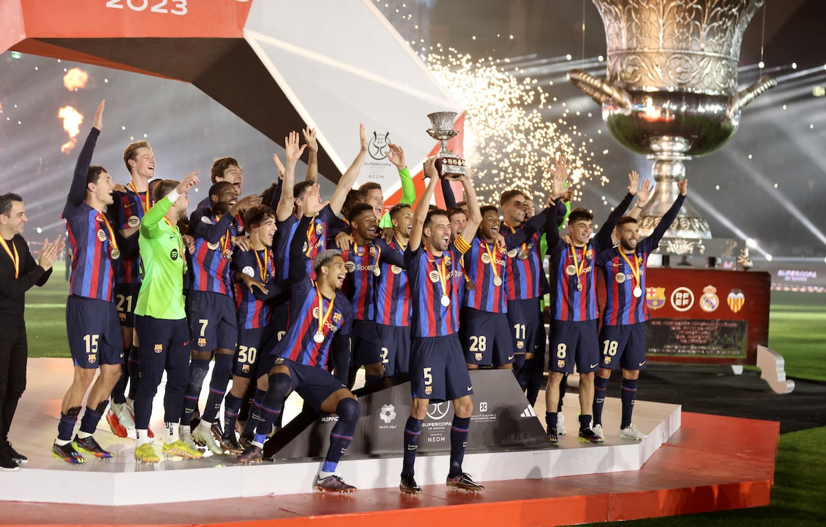 Barcelona beats Madrid 3-1 to win Spanish Super Cup in Saudi Arabia | Sports | EL PAÍS English