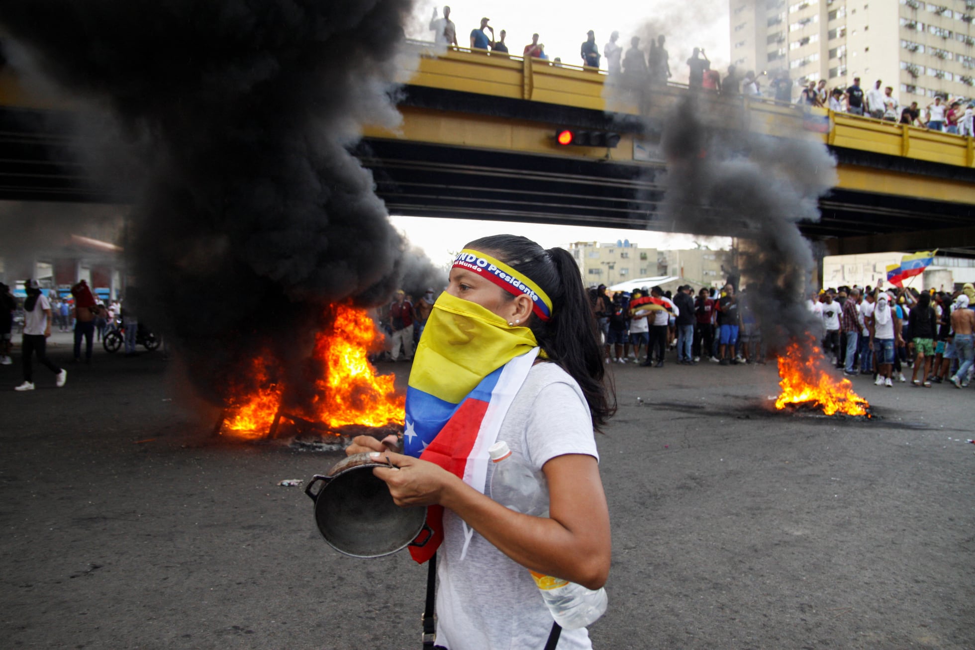 Cronología de las protestas en Venezuela tras la reelección de Maduro ...