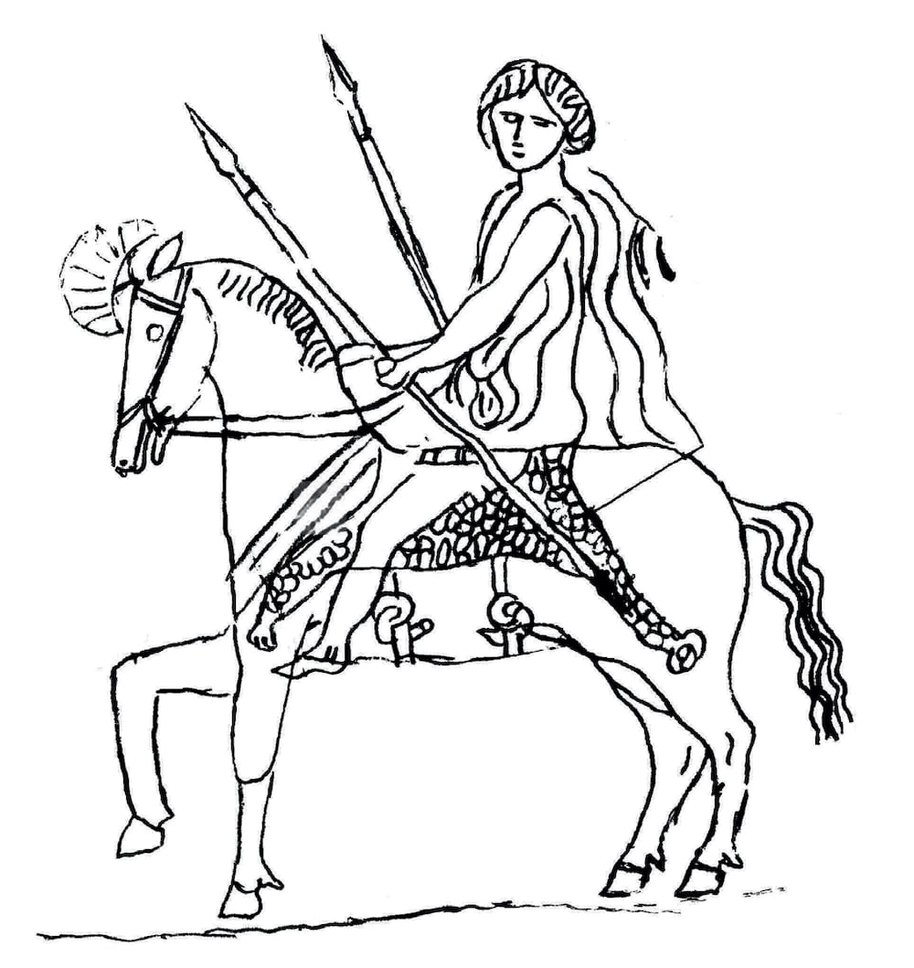 Study sheds light on mysterious mounted warrior from Africa who fought ...