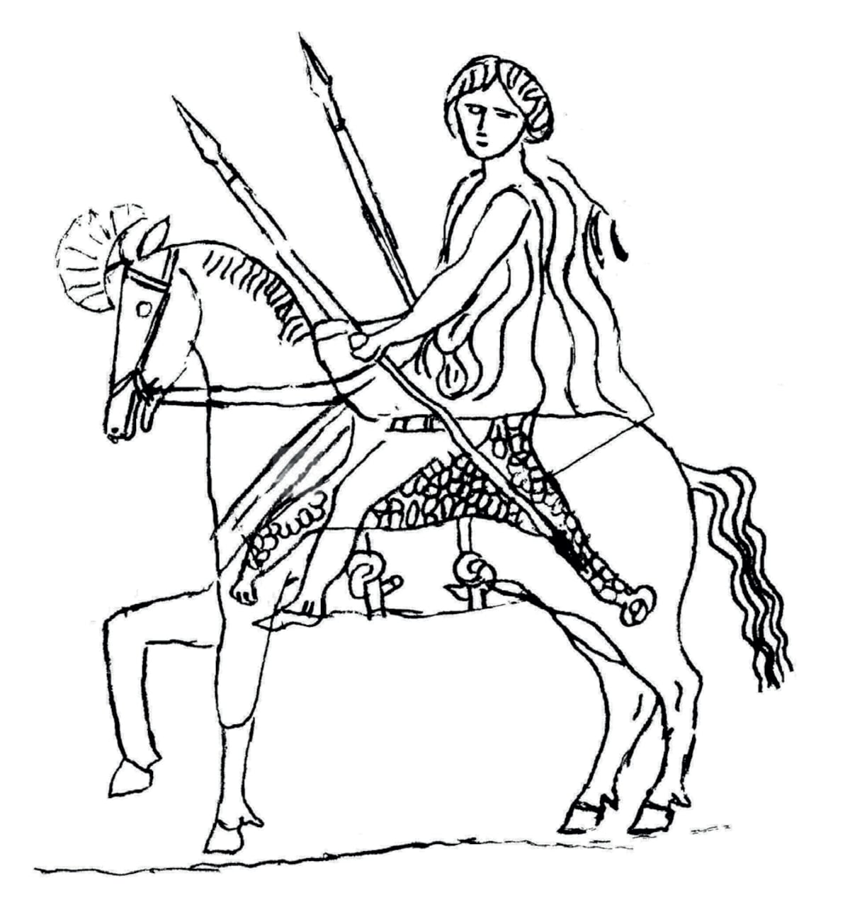 Study sheds light on mysterious mounted warrior from Africa who fought ...