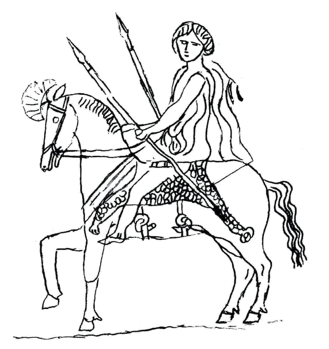 Study sheds light on mysterious mounted warrior from Africa who fought ...