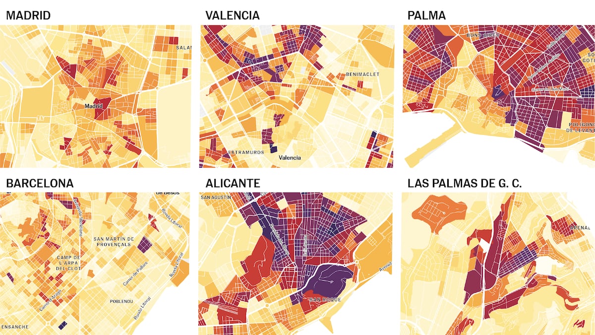 Mapa | ¿En qué barrios viven los colombianos en España? Son los ...