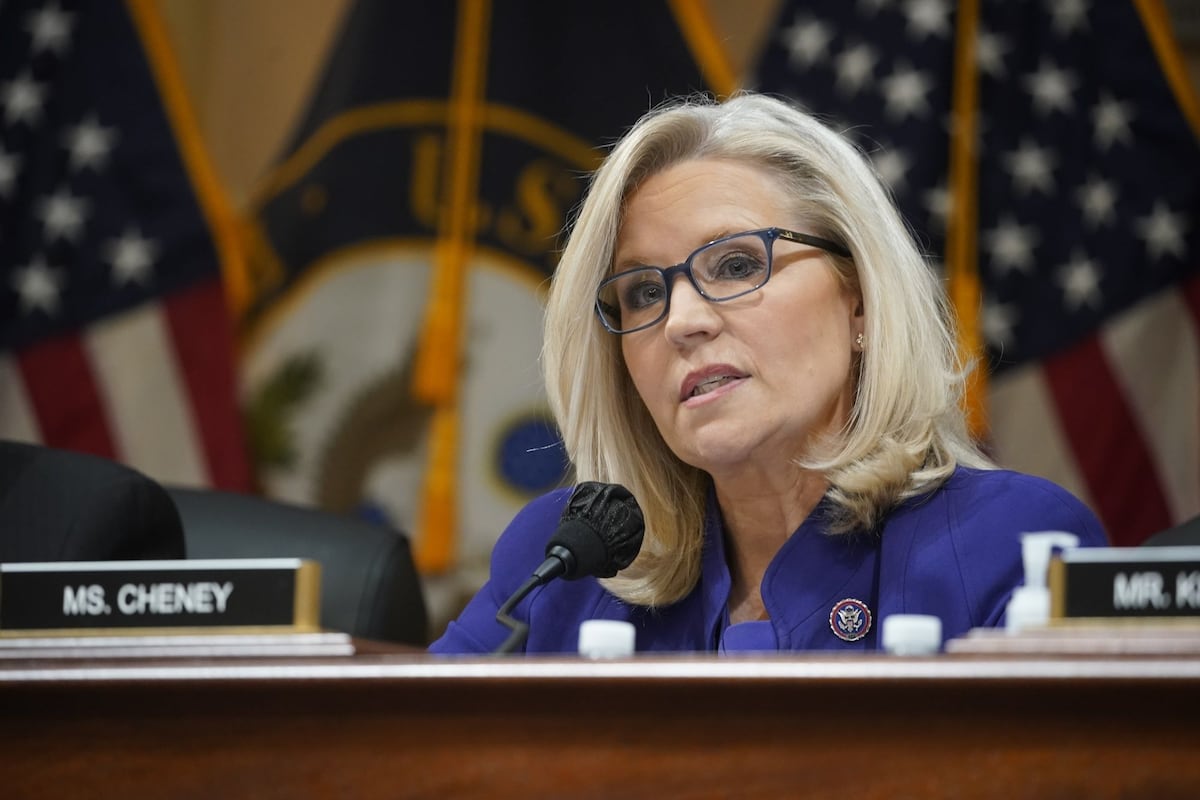 La excongresista republicana Liz Cheney y el hijo de John McCain ...