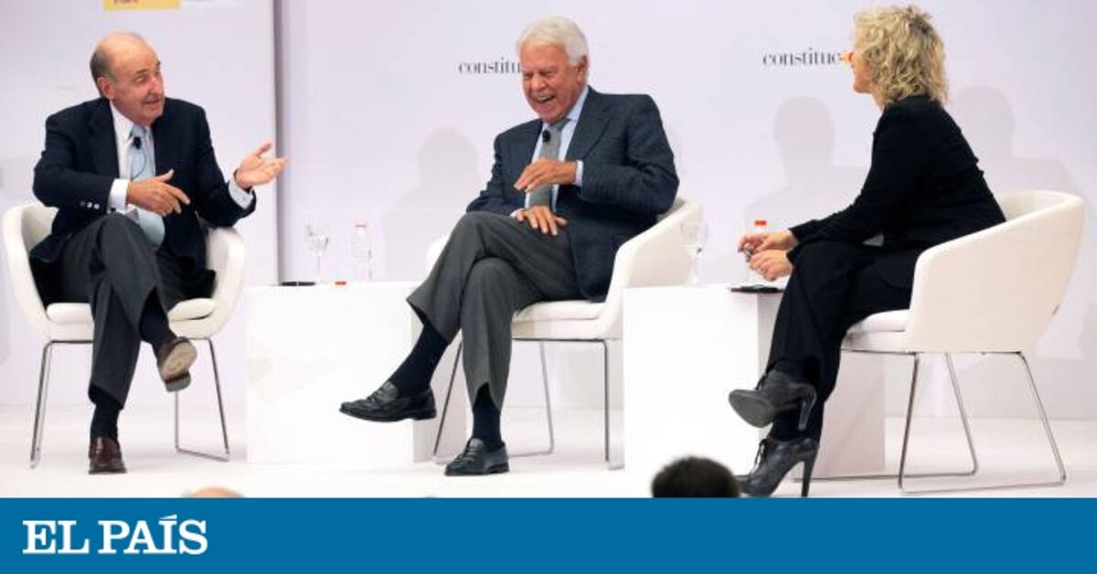 Felipe González y Miquel Roca reivindican la Constitución en Barcelona ...