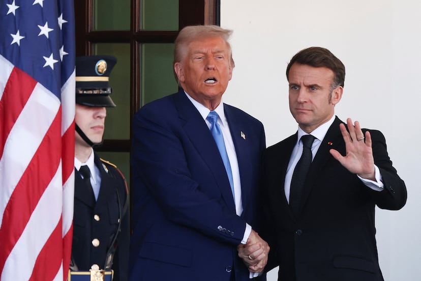 Trump y Macron exhiben en su reunión profundas diferencias sobre la ...