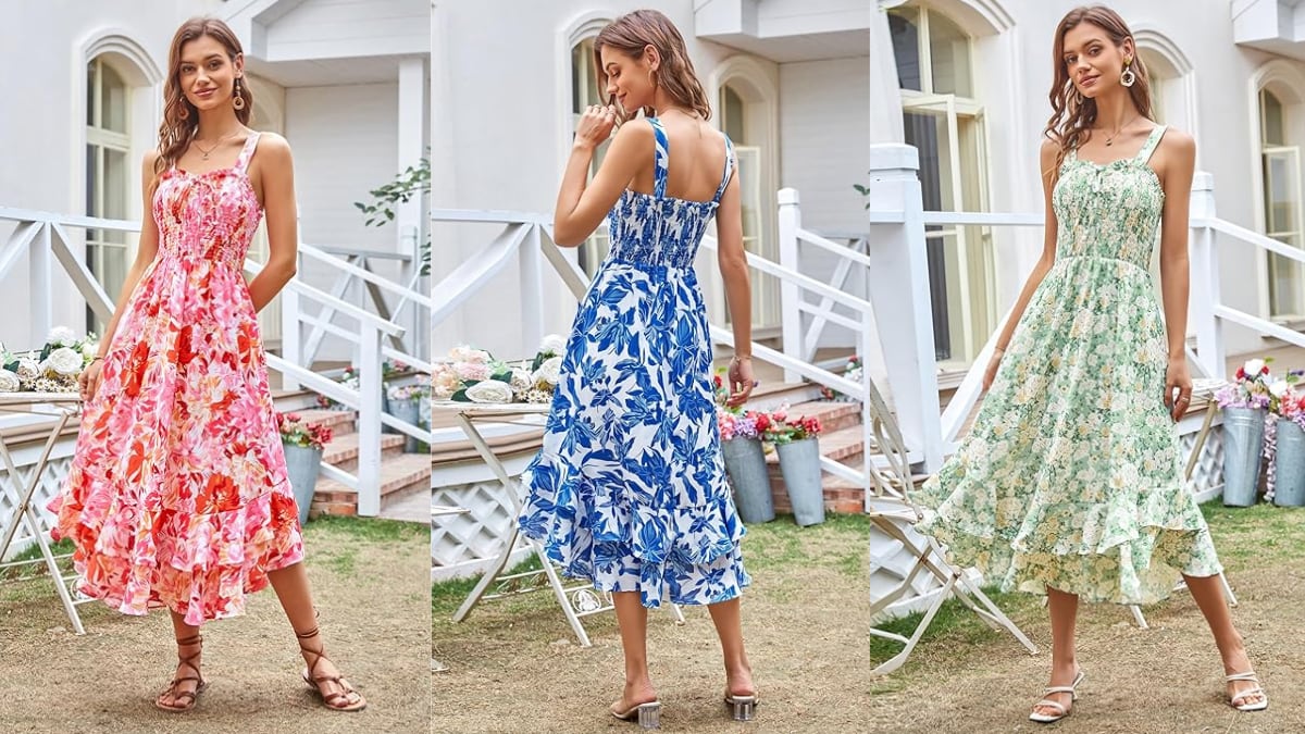 Este es el vestido veraniego más bonito de Amazon: estiliza tu figura y ...