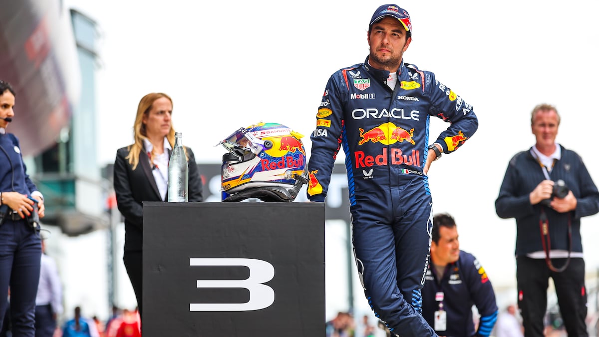 Checo Pérez consigue su primer podio en el Gran Premio de China | EL ...