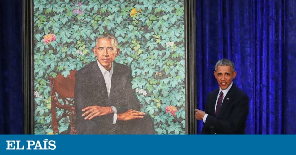 Los Obama vuelven al primer plano para presentar sus retratos oficiales | Gente | EL PAÍS
