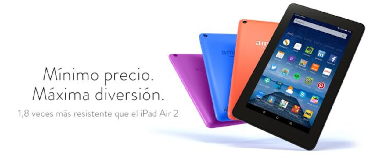 Amazon actualiza su tablet más barata: más memoria y nuevos colores por ...