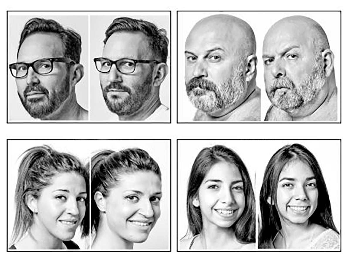 Parecidos por fuera y por dentro: personas desconocidas con caras ...
