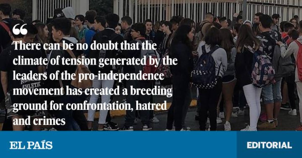 Crisis in Catalonia: The Catalan children subjected to political hatred ...