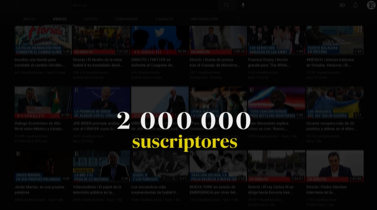 El canal de EL PAÍS en YouTube supera los dos millones de seguidores | EL PAÍS que hacemos | EL PAÍS