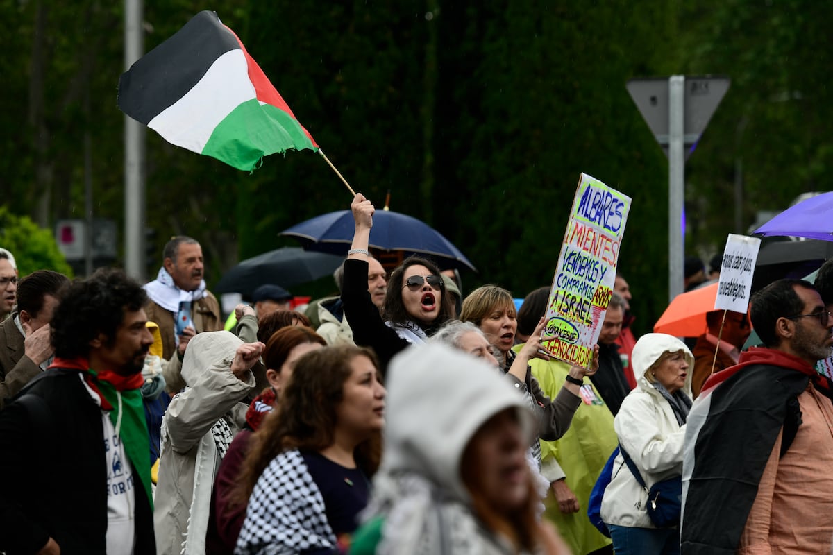 Miles de personas protestan en Madrid contra el “genocidio en Palestina ...
