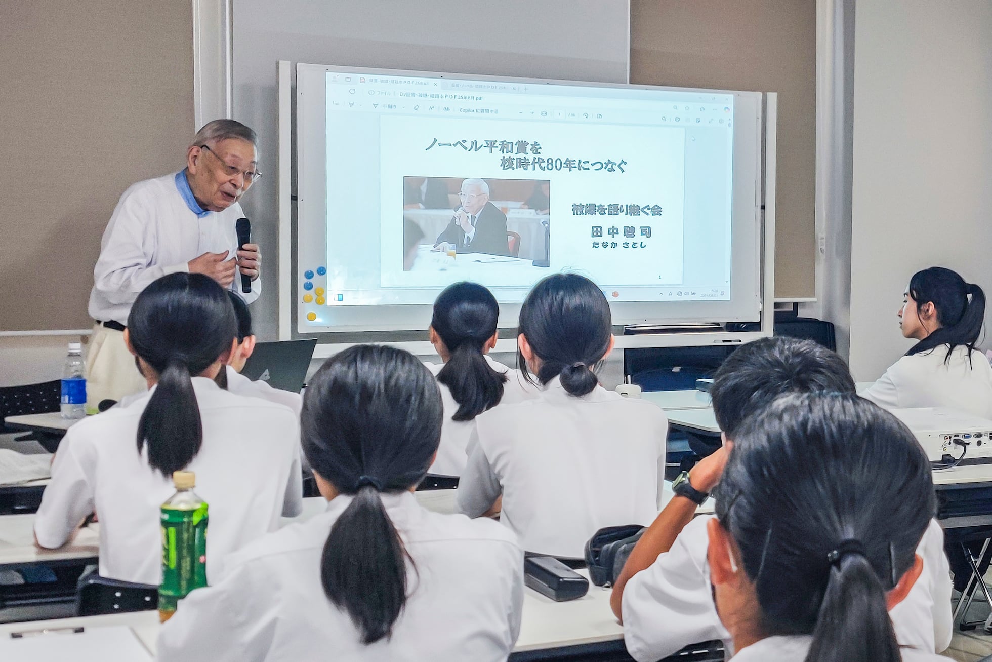 Los últimos supervivientes de Hiroshima alertan al mundo del riesgo de ...