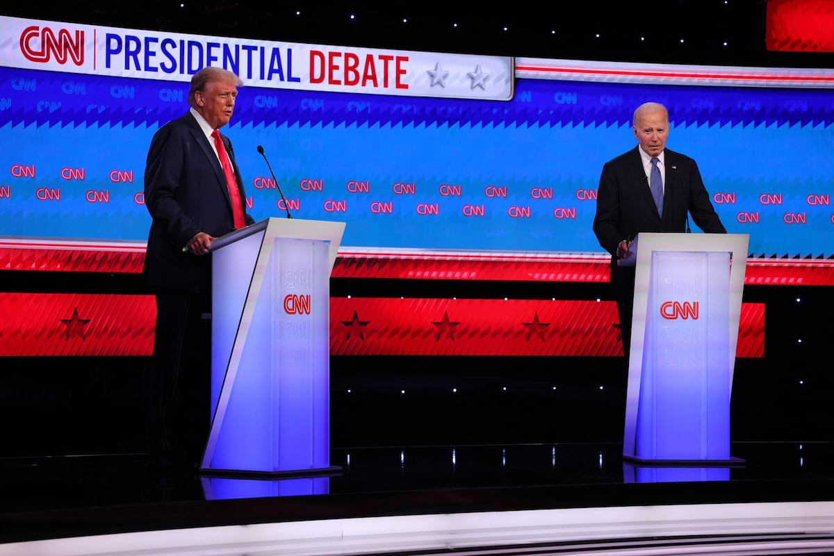 El primer debate presidencial entre Biden y Trump, en imágenes | Fotos ...