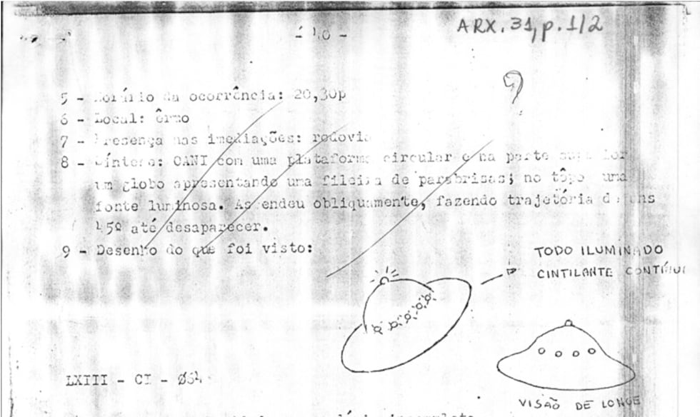 UFOs in Brazil, the official story | Science | EL PAÍS English