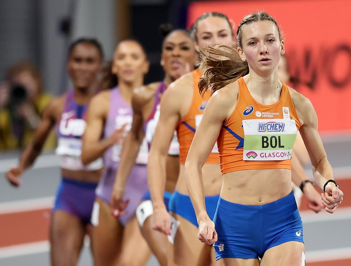 Primer récord del mundo en los Mundiales de atletismo: Femke Bol en los ...