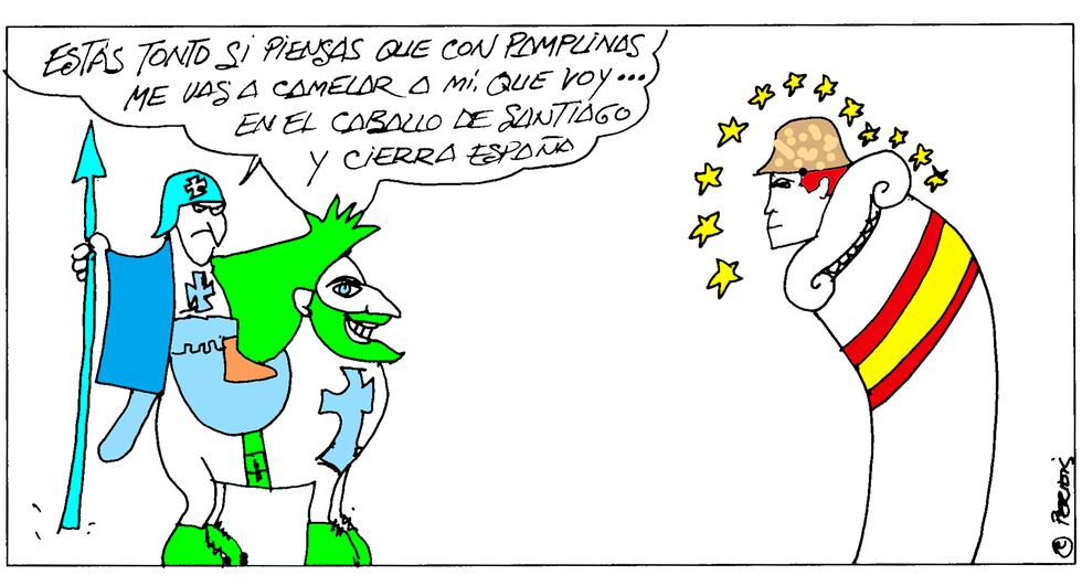 Peridis: en el caballo de Santiago (Abascal) | Opinión | EL PAÍS