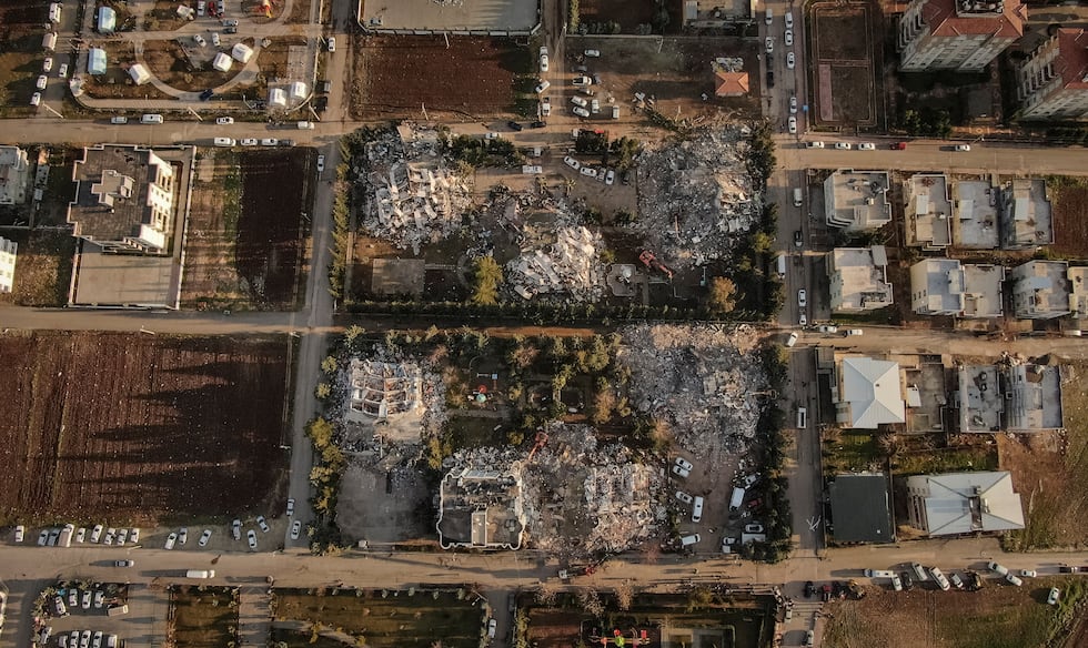 Gallery | Aerial images reveal scale of earthquake devastation in ...