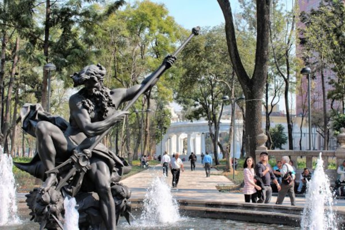 México DF repinta la Alameda | El Viajero | EL PAÍS