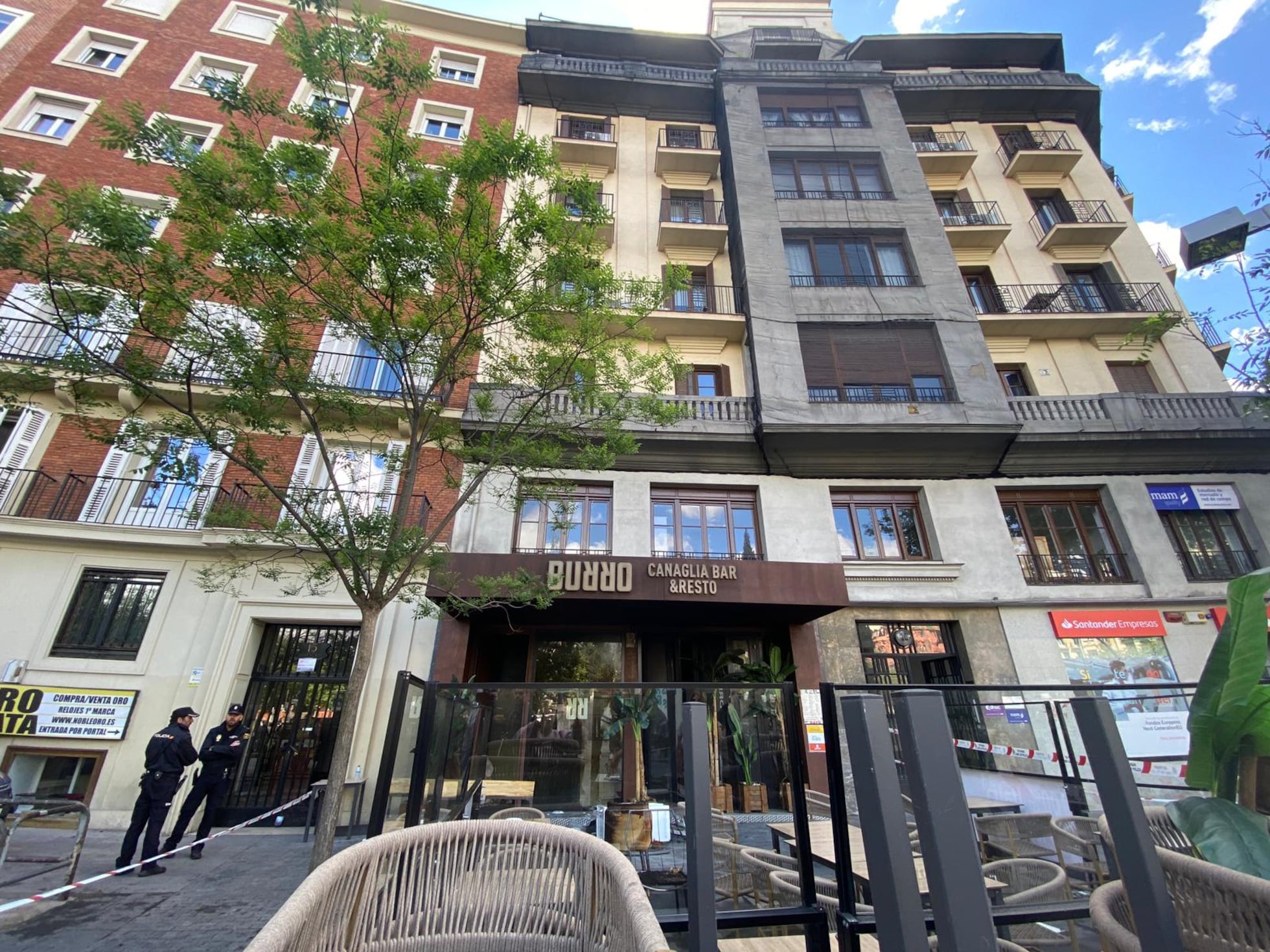 El origen del incendio en un restaurante de Madrid: un plato con llamas ...
