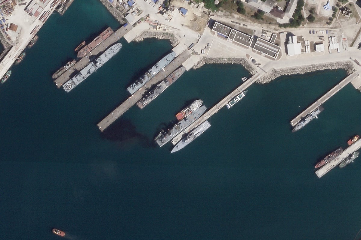 Ukraine says its drones damaged a Russian warship, showing Kyiv’s ...