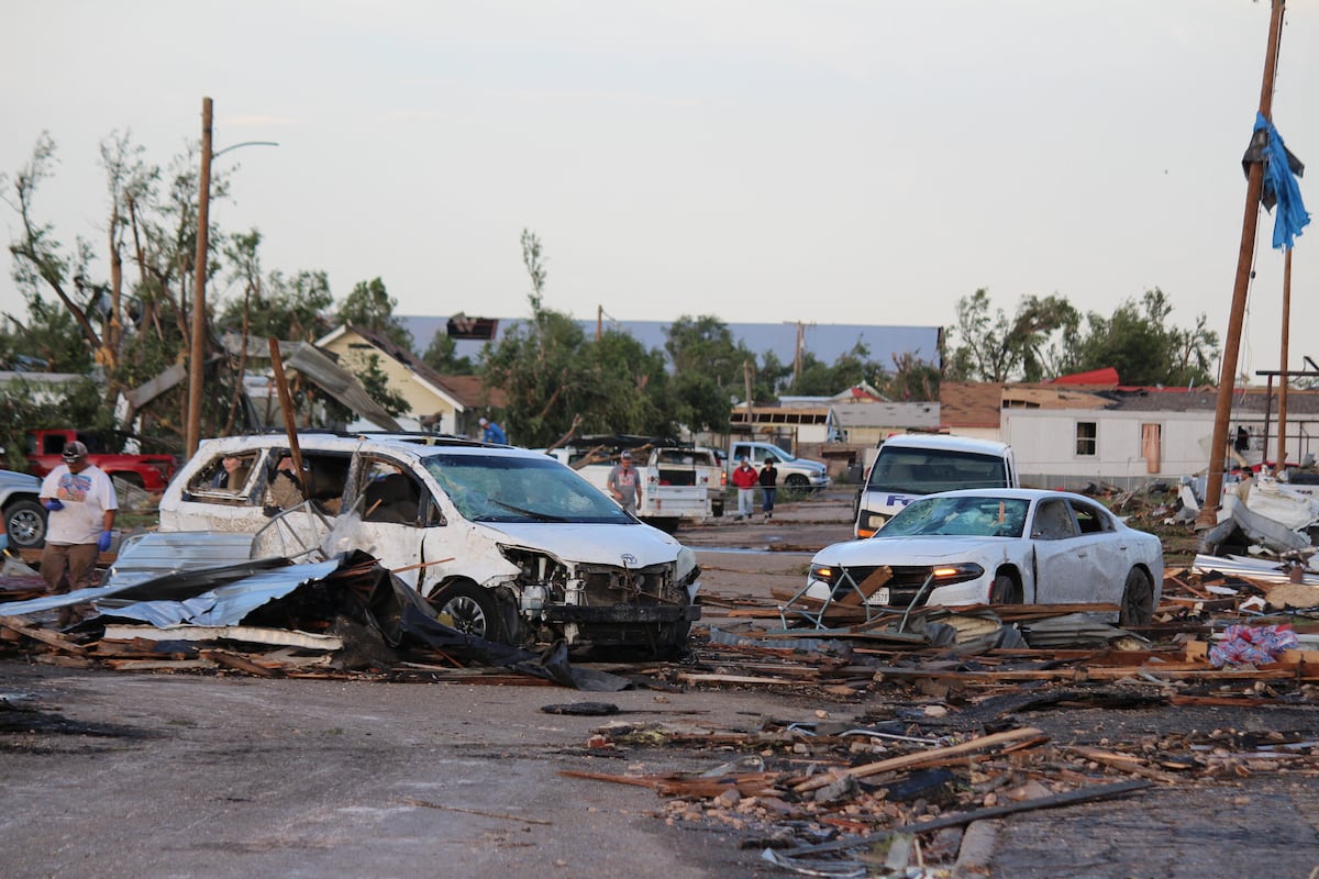 Heat wave has US South sweltering, from tornado-ravaged West Texas town ...
