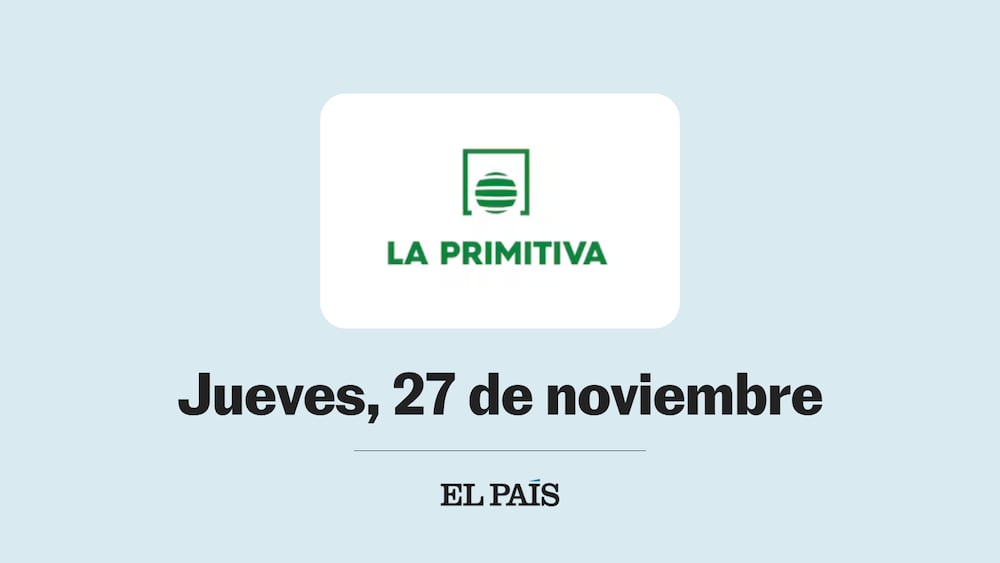 La Primitiva: comprobar sorteo del jueves 27 de noviembre | Sorteos ...