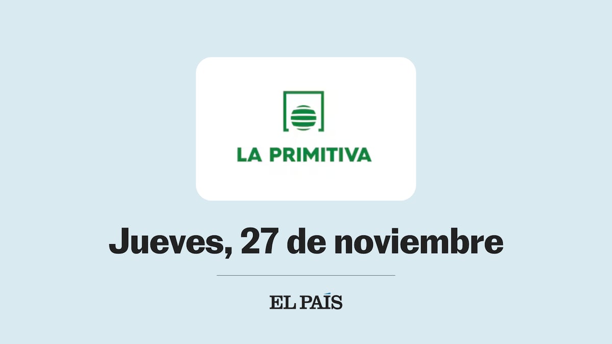 La Primitiva: comprobar sorteo del jueves 27 de noviembre | Sorteos ...