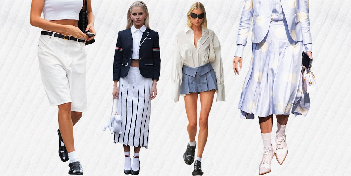 White socks with shoes and sandals, the trend you either love or hate ...