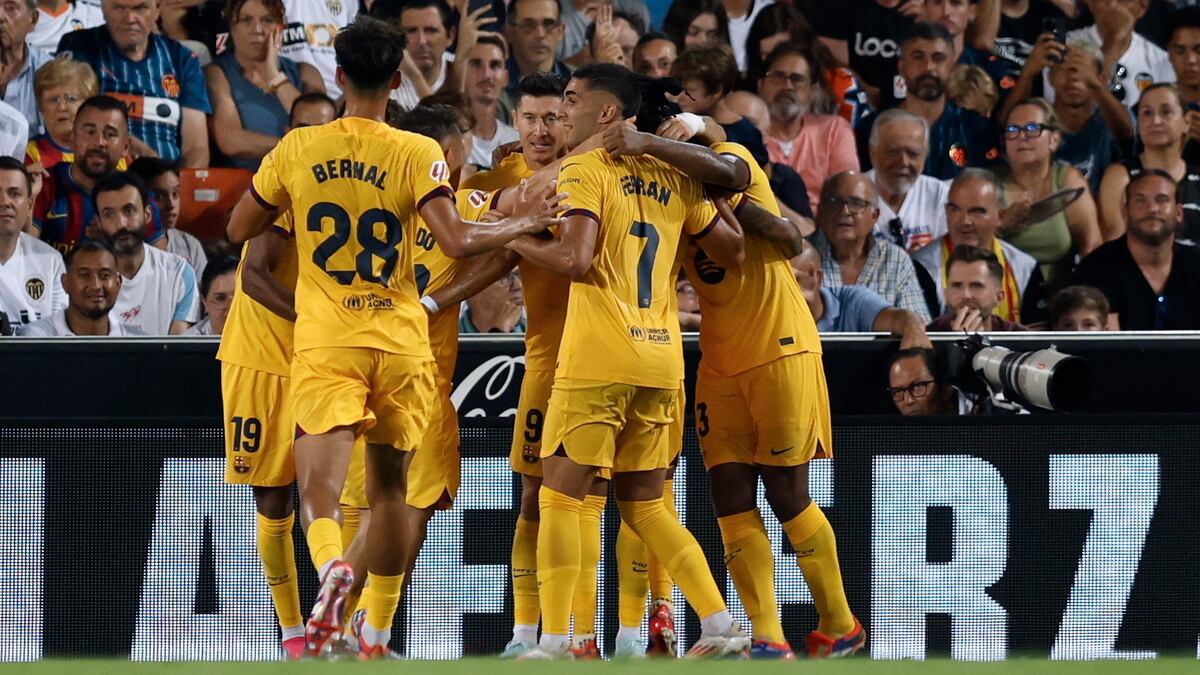 Así hemos contado la remontada del Barcelona ante el Valencia en ...