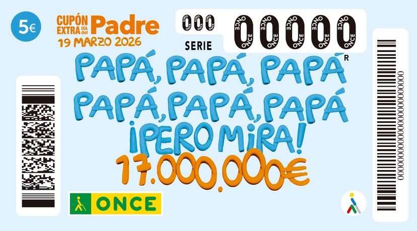 Sorteo Extra del Día del Padre de la ONCE: comprobar los números ...