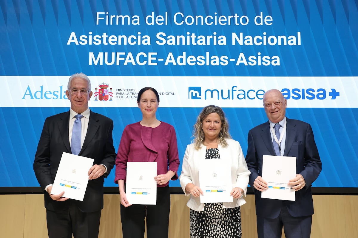 El Gobierno firma el nuevo convenio de Muface con Adeslas y Asisa y ...