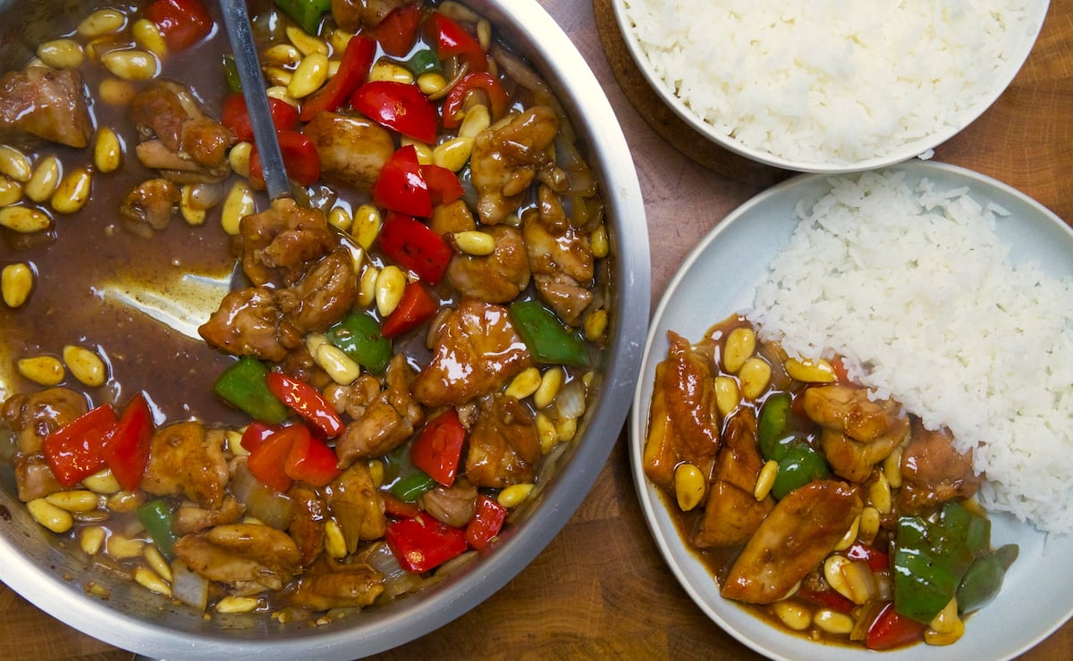 Pollo con almendras, un clásico de restaurante chino | Recetas ...