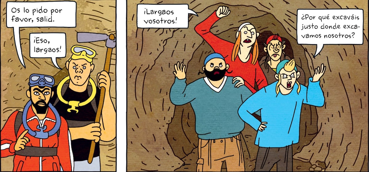 Rutu Modan dibuja una metáfora de Israel al estilo Indiana Jones ...