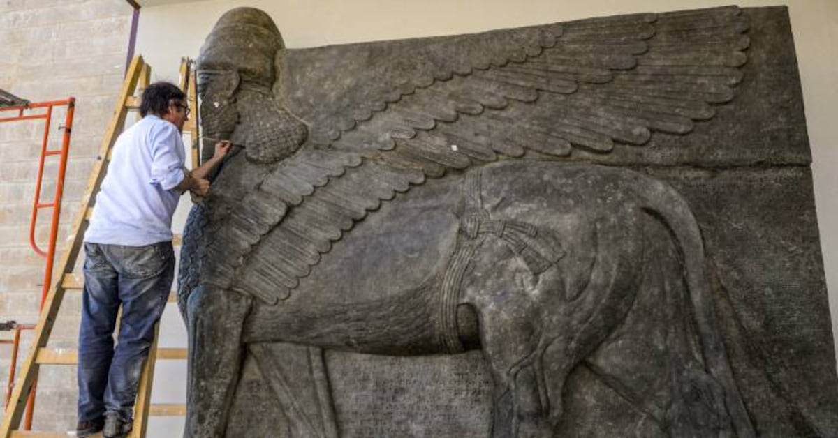 Los toros alados asirios vuelan desde Madrid a Mosul | Cultura | EL PAÍS