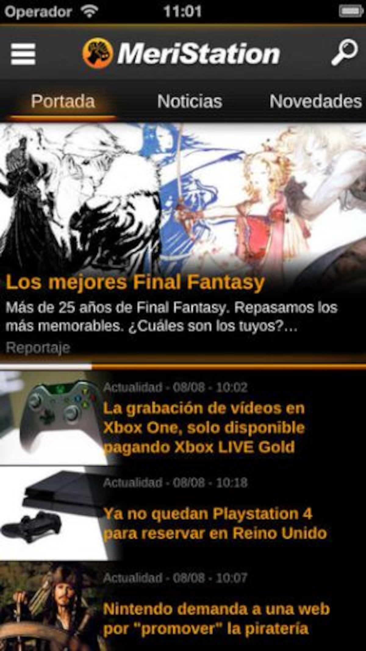 Meristation se estrena en iPhone | Tecnología | EL PAÍS