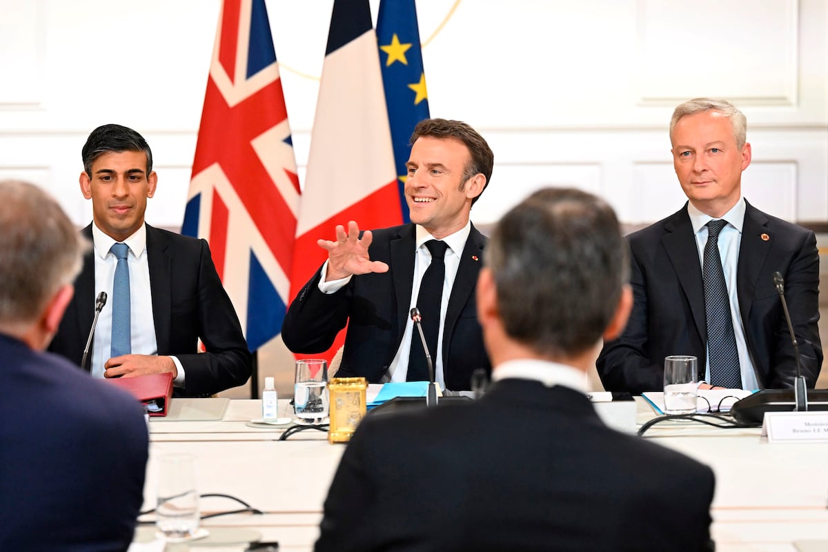 French and British leaders meet in efforts to mend relations ...