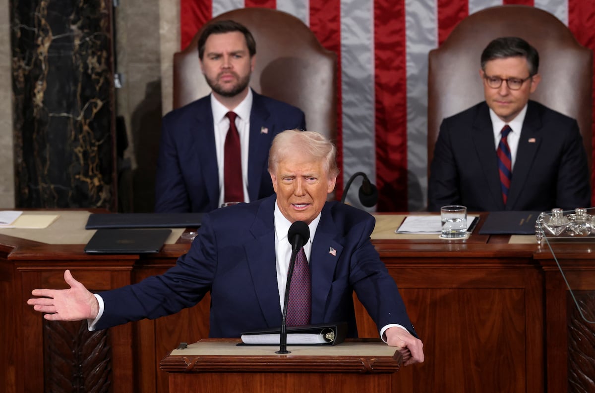 Así le contamos el discurso de Donald Trump ante el Congreso | EL PAÍS US