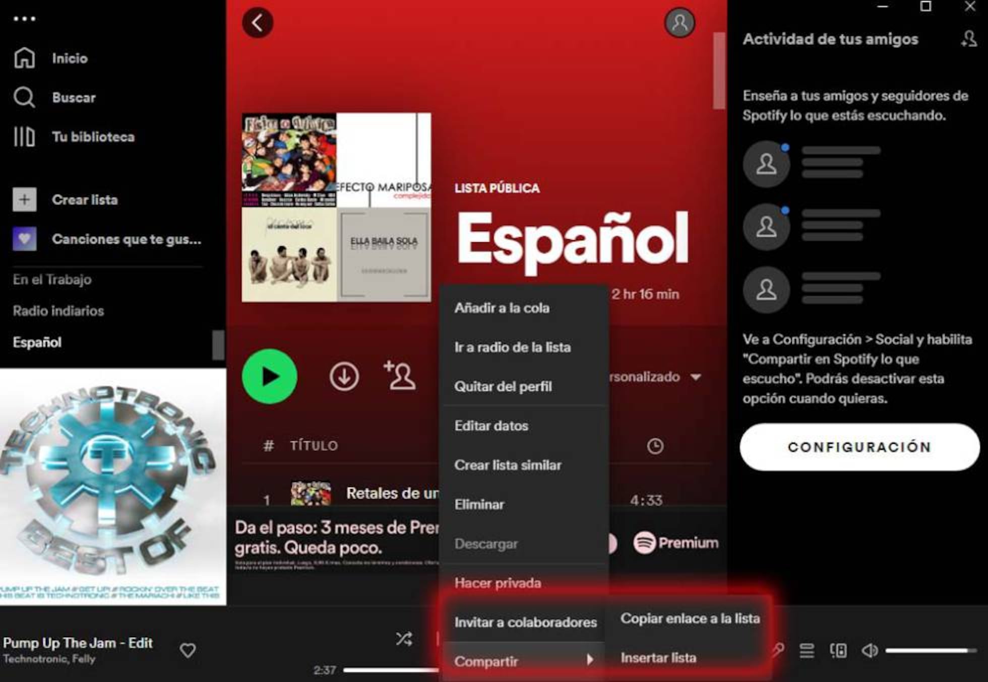 Cómo compartir con los amigos tus mejores listas de Spotify | Lifestyle ...