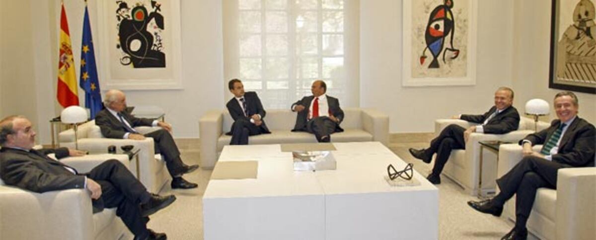 Reunión de Rodríguez Zapatero con varios banqueros | Economía | EL PAÍS